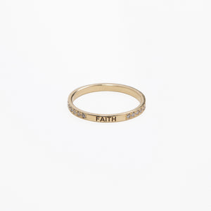 Custom Laser Engraved Diamond Eternity Band